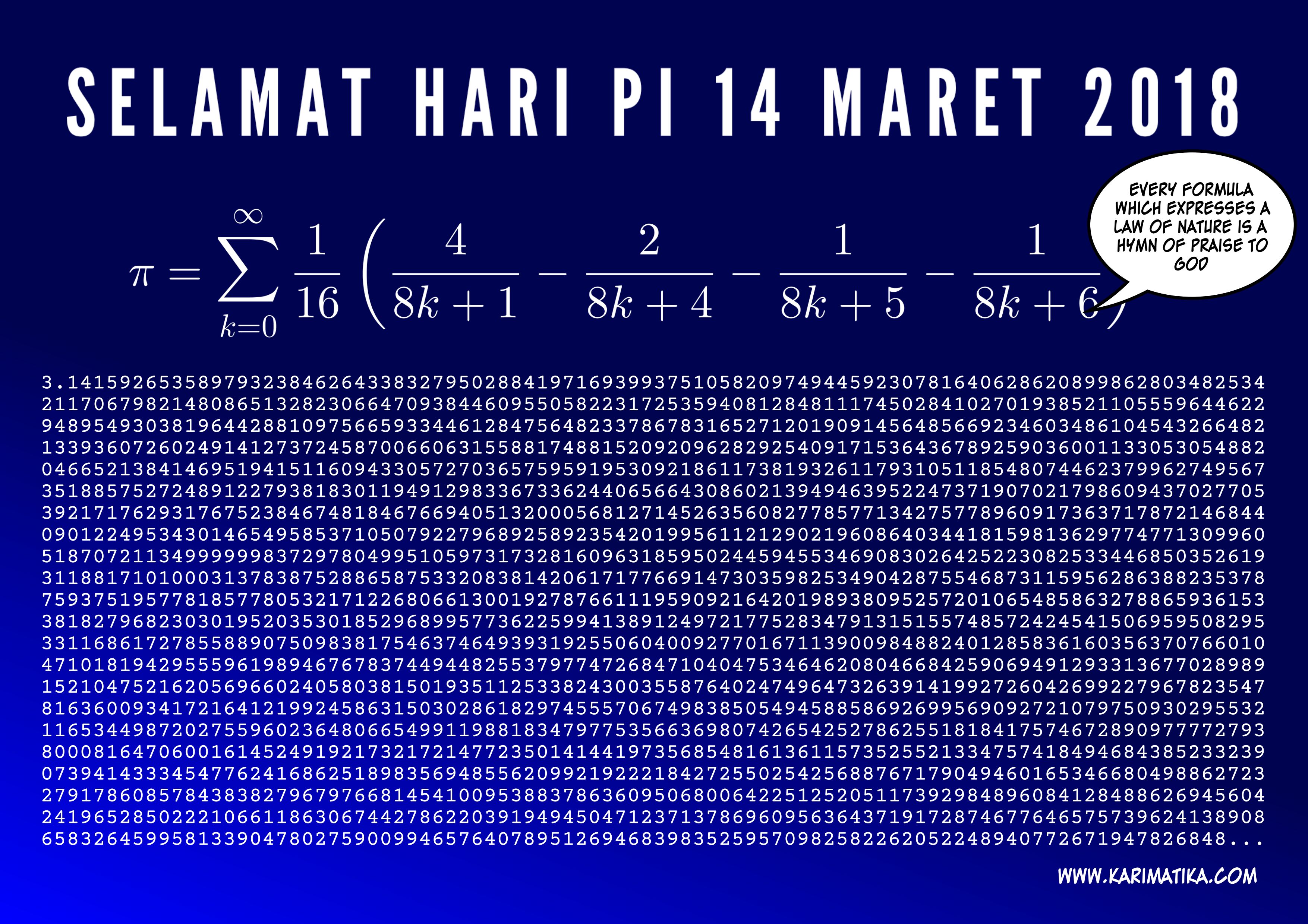 Selamat Hari Pi (2) – ABDUL KARIM
