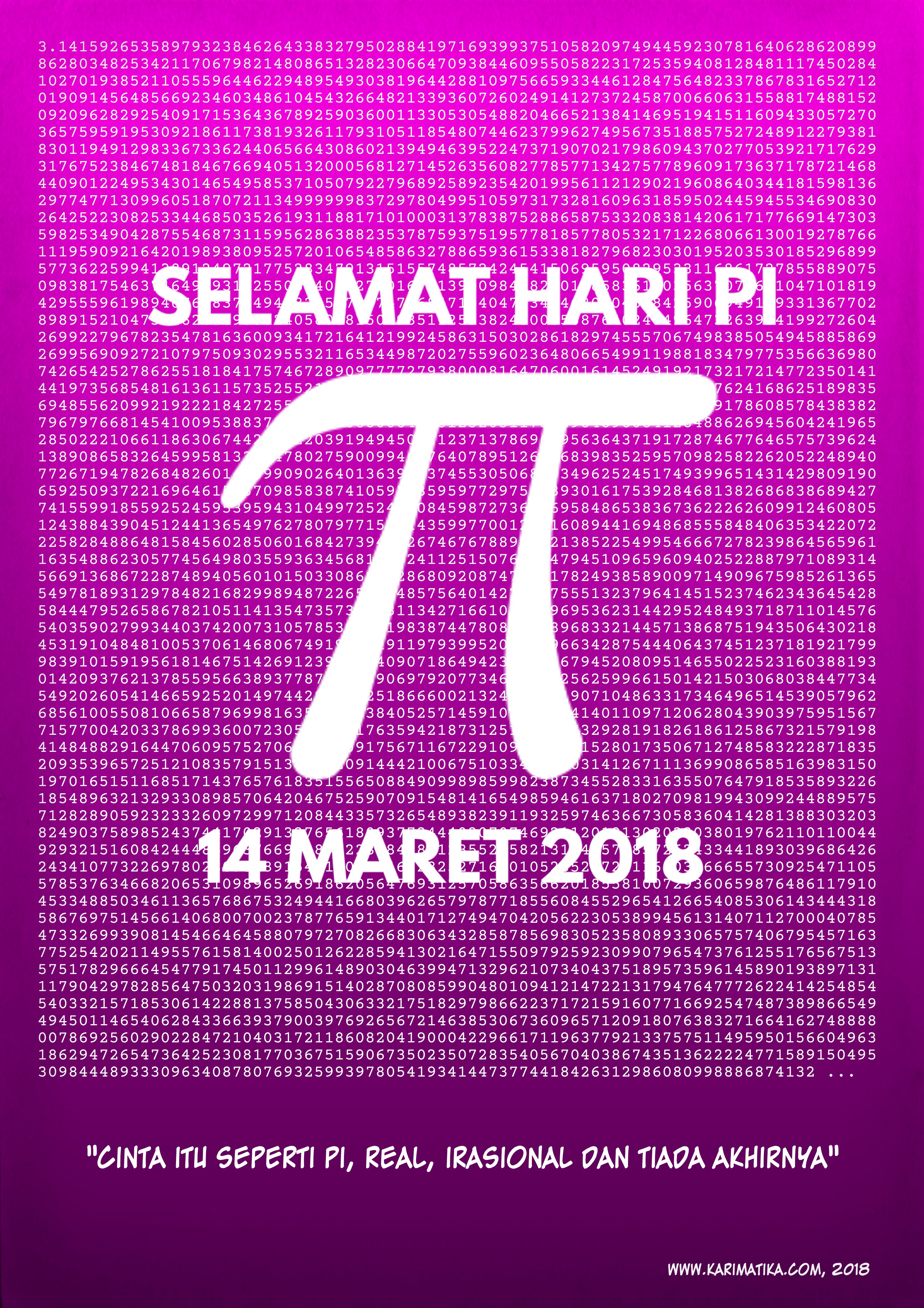 Selamat Hari Pi – ABDUL KARIM