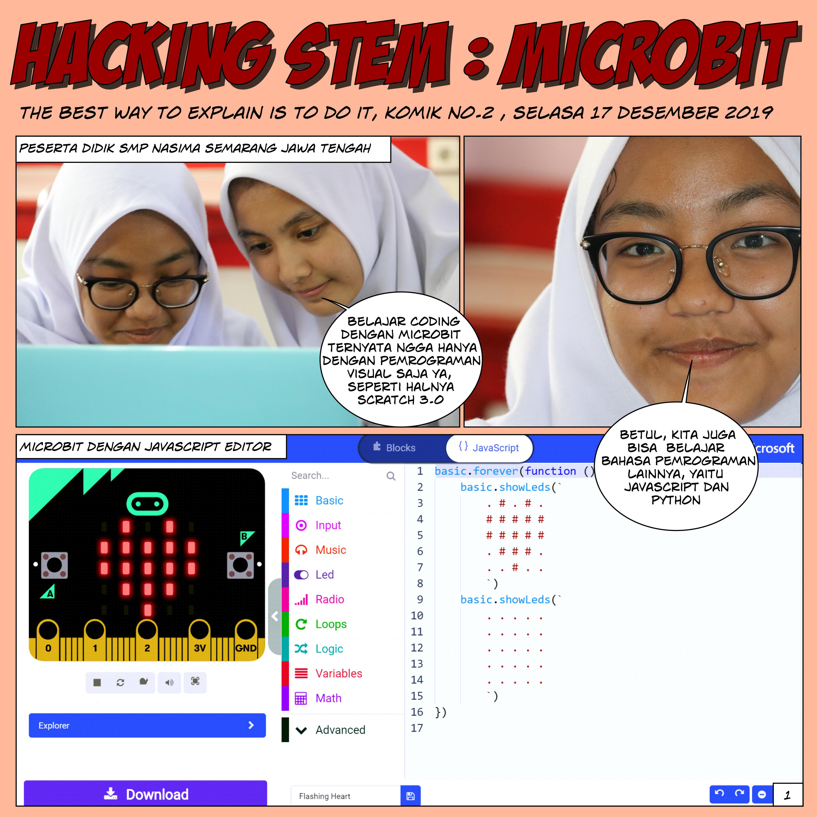 Hacking Stem : Microbit (2) – ABDUL KARIM